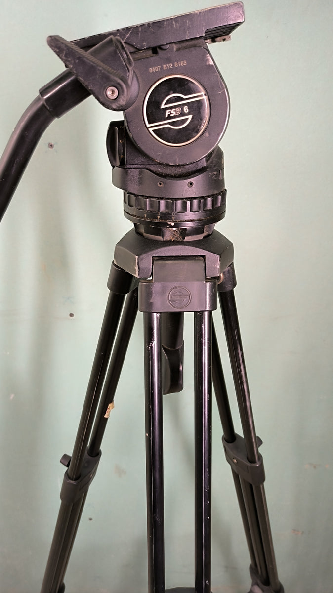 Sachtler System Fsb 6 Mk Ii Sideload And 75 2 Aluminum Tripod Legs 16