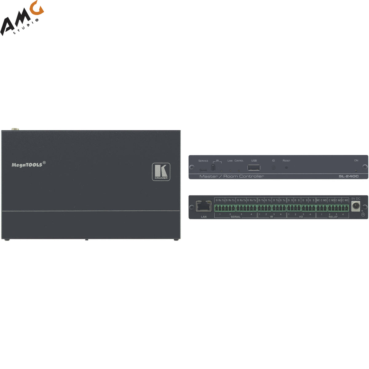 Kramer SL-240C Compact 16-Port Master/Room Controller with PoE – Studio AMG