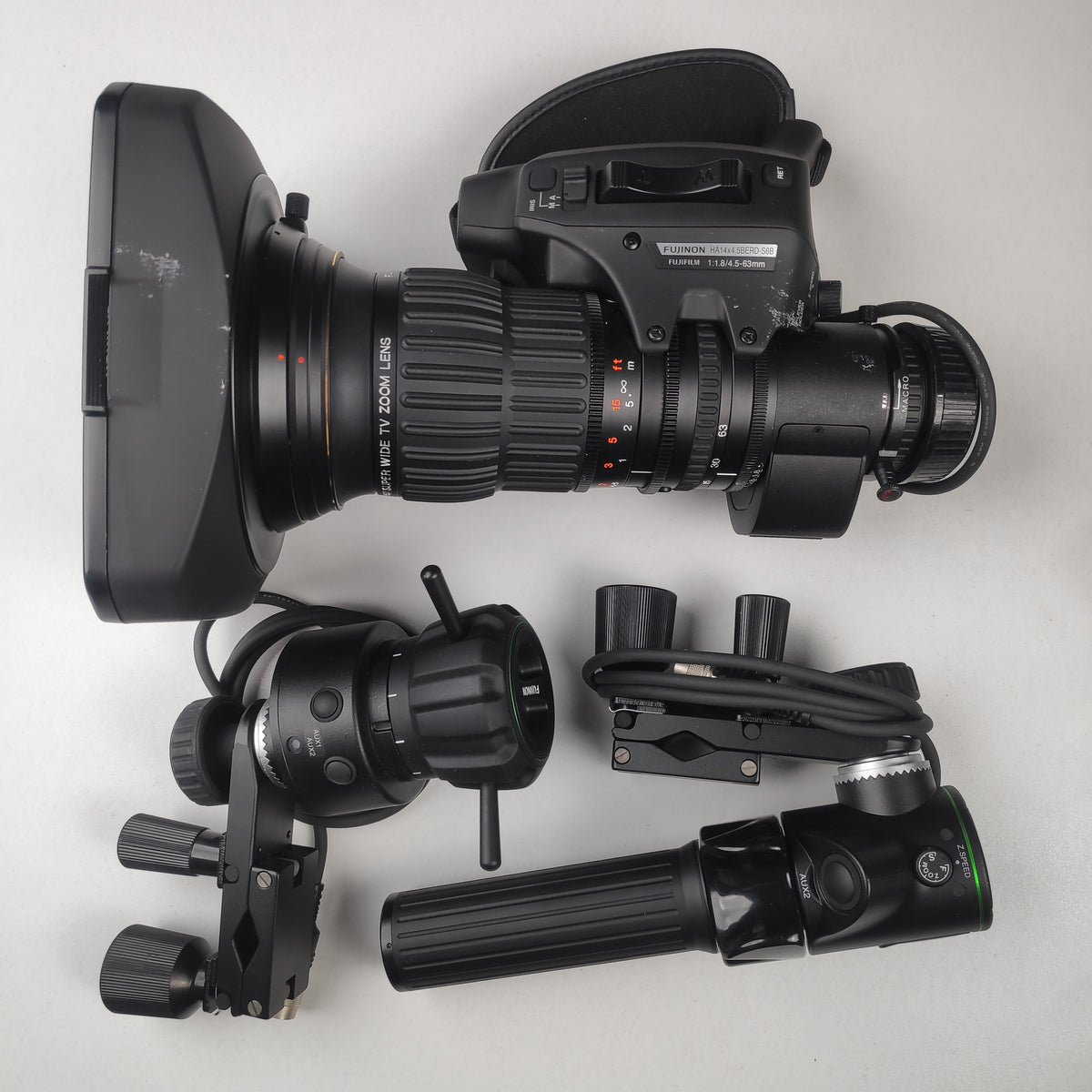 Fujinon HA14x4.5 BERD-S6B with Full-Servo Control Kit SS-15D-02 (23368 ...