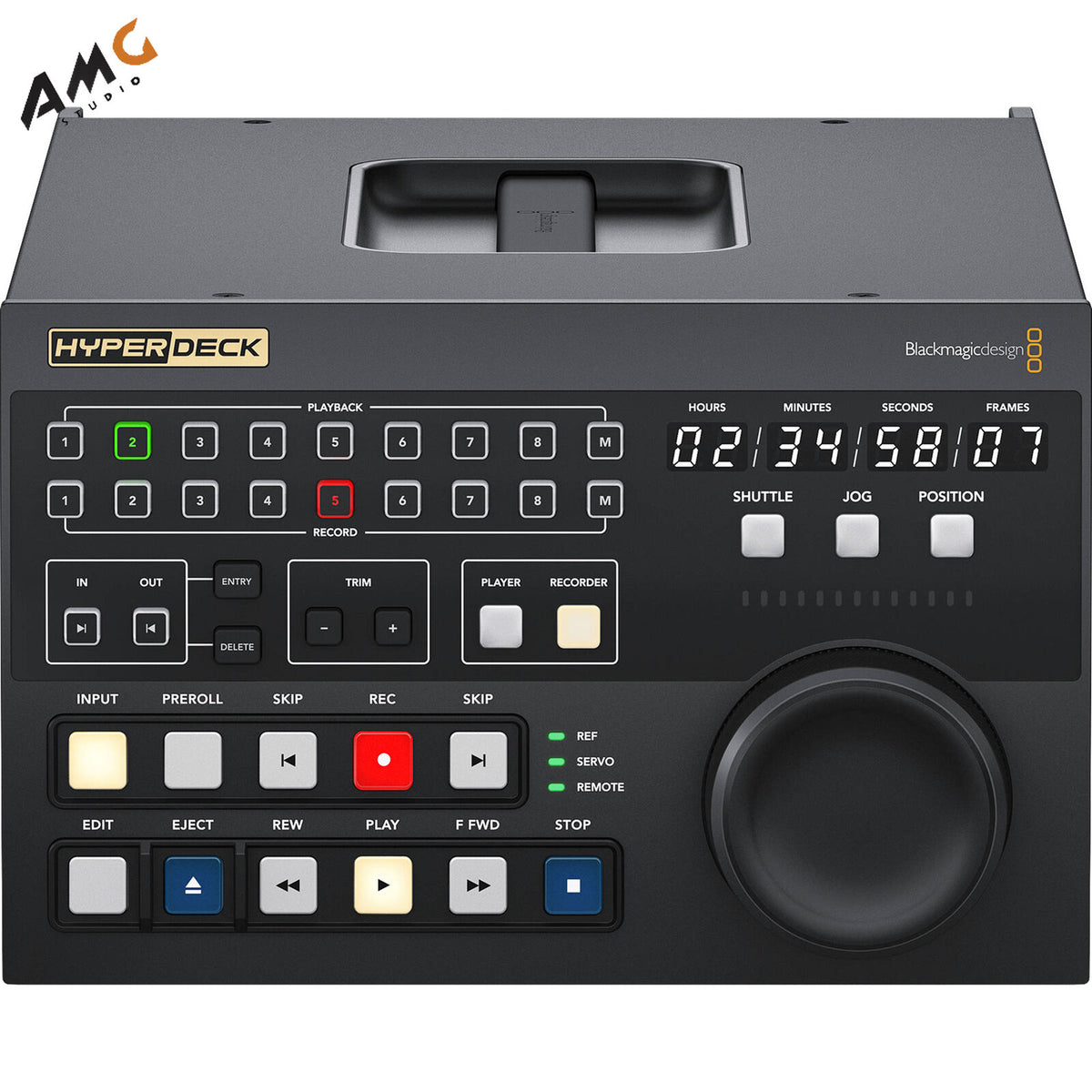Blackmagic Design HyperDeck Extreme Control HYPERD/RSTEXCTR – Studio AMG