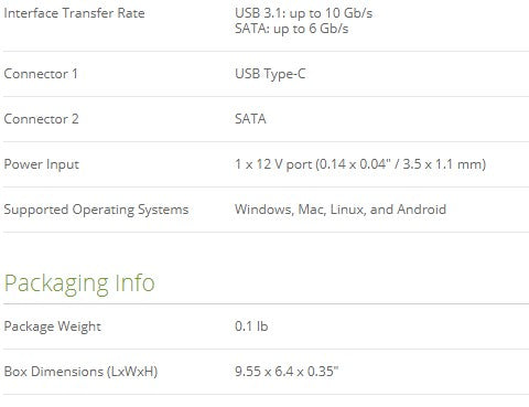 Type-C to SATA Adapter – Studio AMG